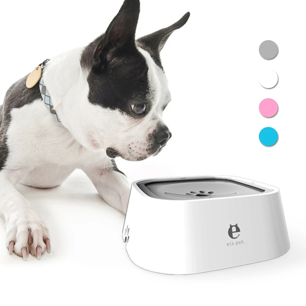1.5L ABS Plastic Non-Spill Water Dispenser Bowl for Dogs and Cats with ...
